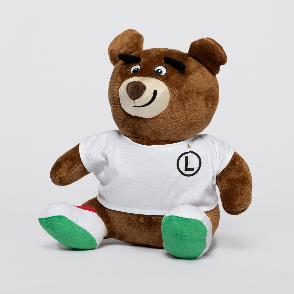 Maskotka Miś Kazek - Legia Warszawa - FanStore